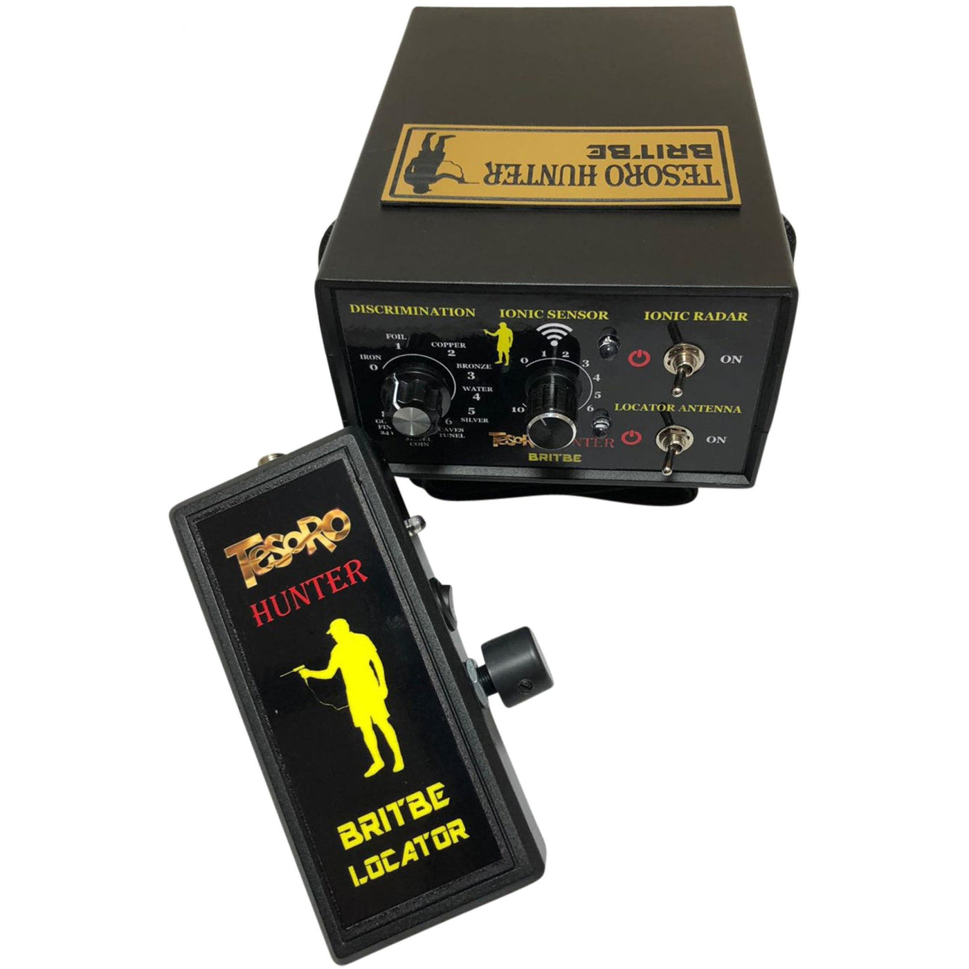 BRITBE Tesoro Hunter Long Range Metal Detector — Detector Power