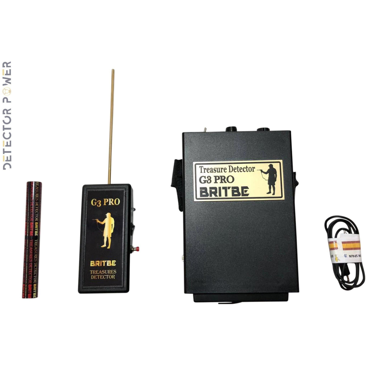 BRITBE G3 Pro Long Range Metal Detector — Detector Power