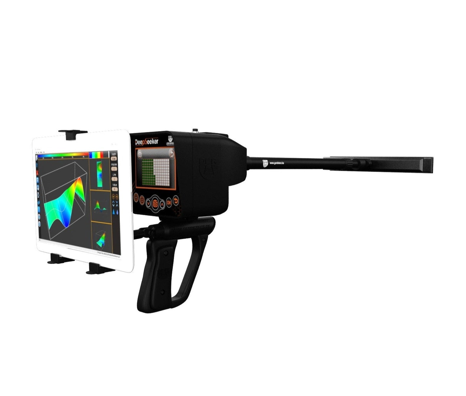 GER Detect Deep Seeker Long Range Metal Detector - Five Search Systems ...