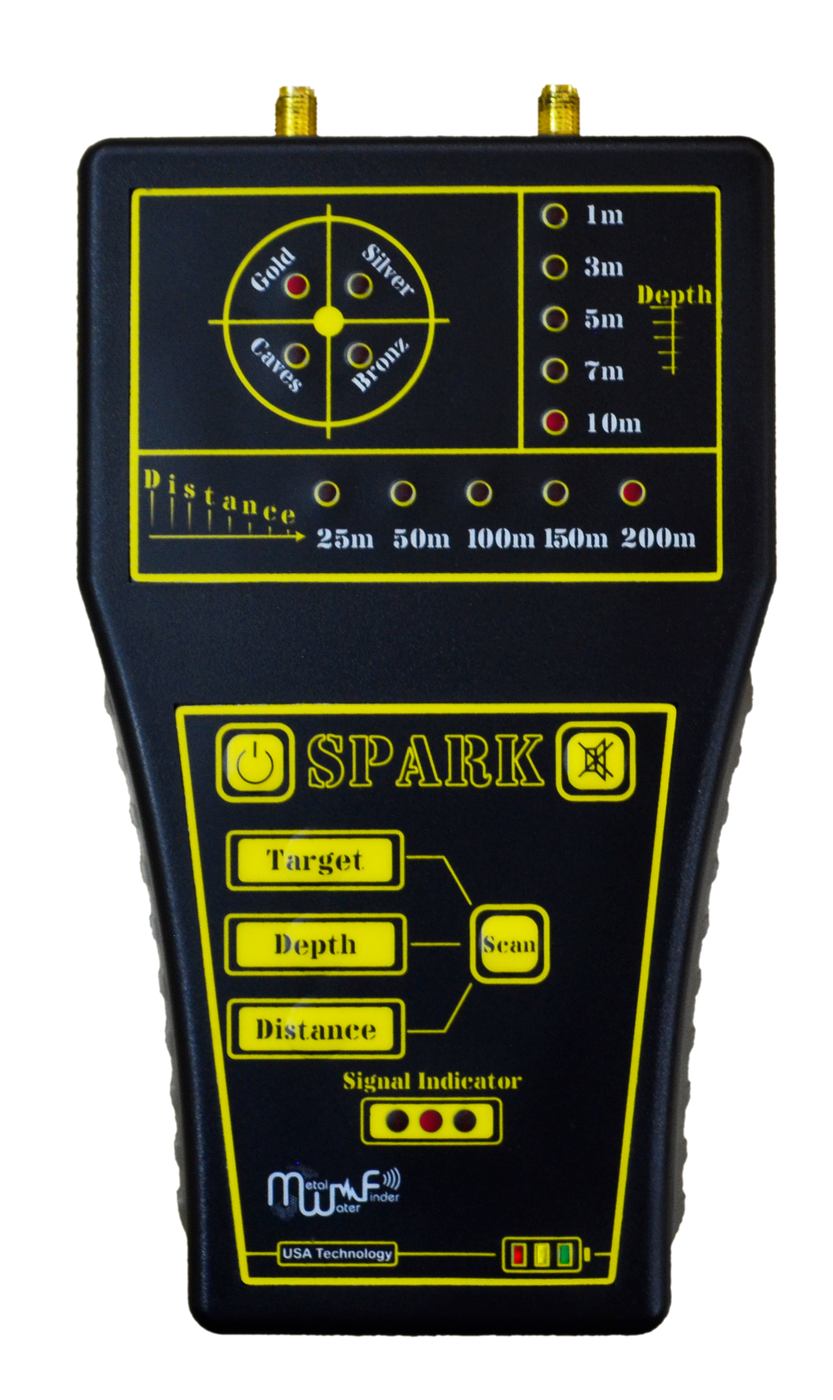 MWF SPARK Long Range Metal Detector — Detector Power