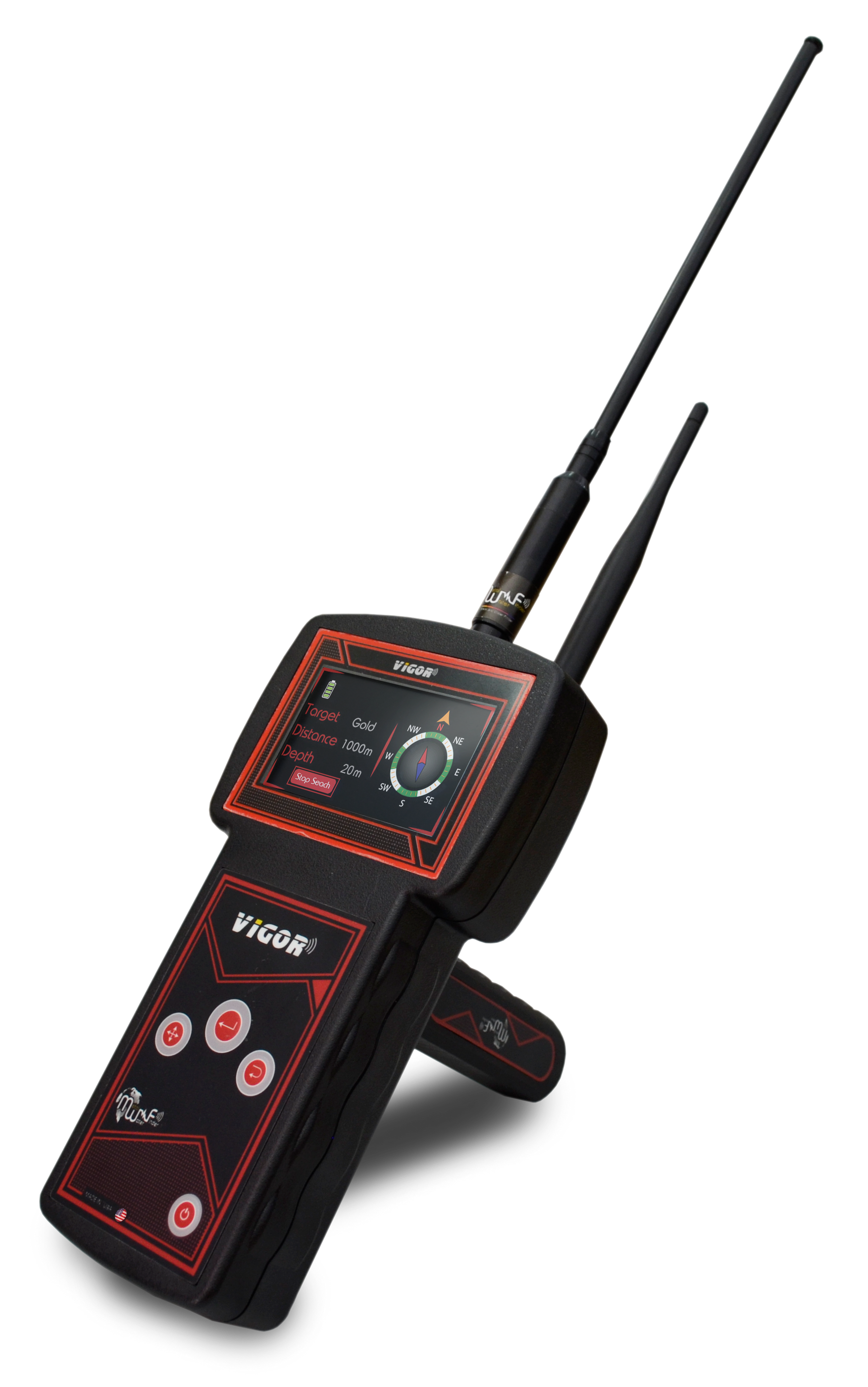 MWF Vigor Long Range Device Metal Detector — Detector Power
