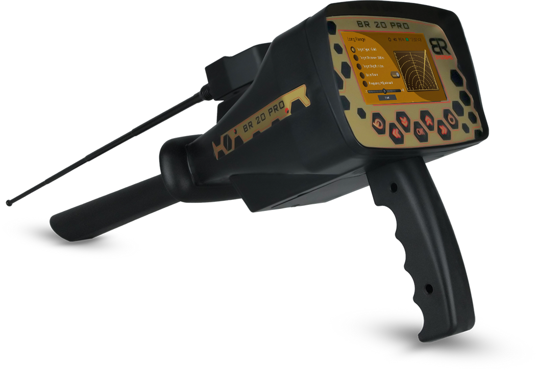 BR SYSTEMS 20 PRO Gold and Metal Detector — Detector Power