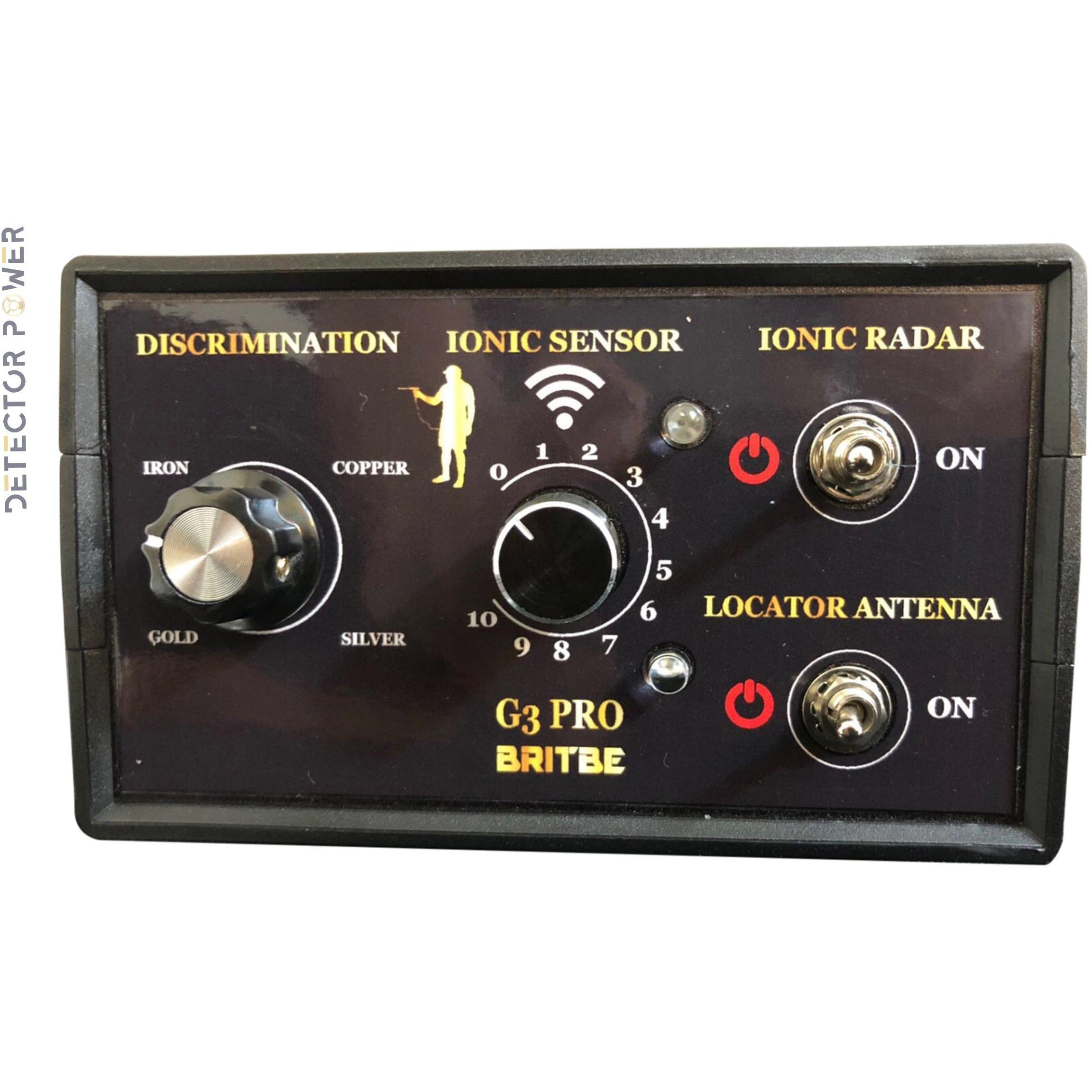 BRITBE G3 Pro Long Range Metal Detector — Detector Power