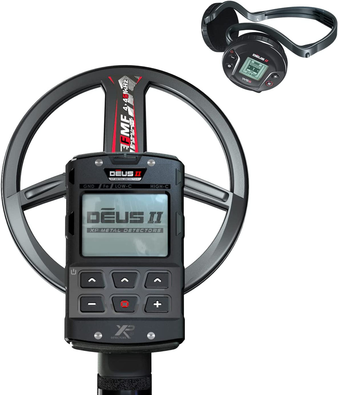 XP Deus II Full Metal Detector with 9" FMF Search Coil + Remote Contro ...