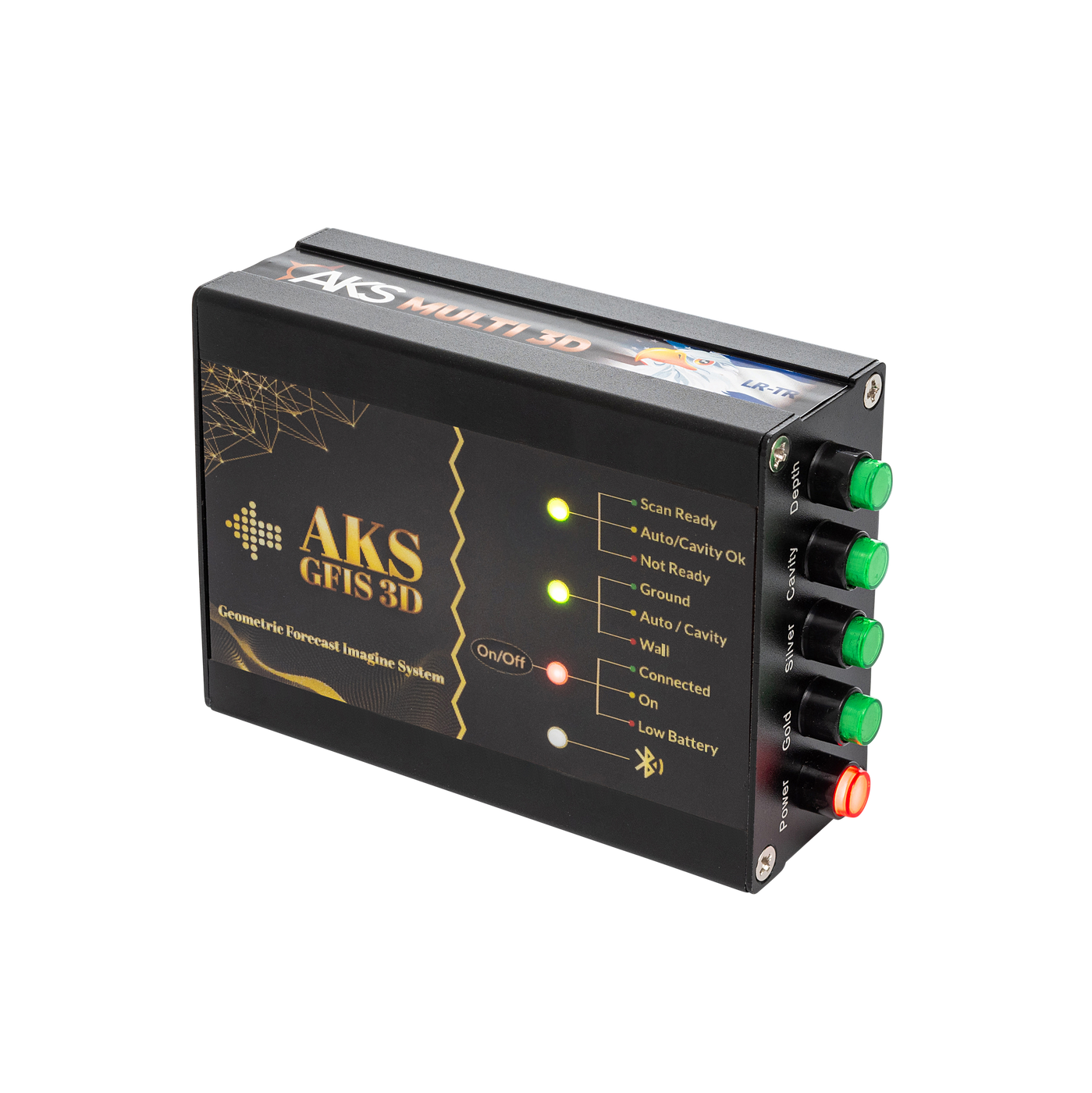 REAL GOLD AKS Multi GFIS 3D Basic Kit Long Range Metal Detector — Detector Power