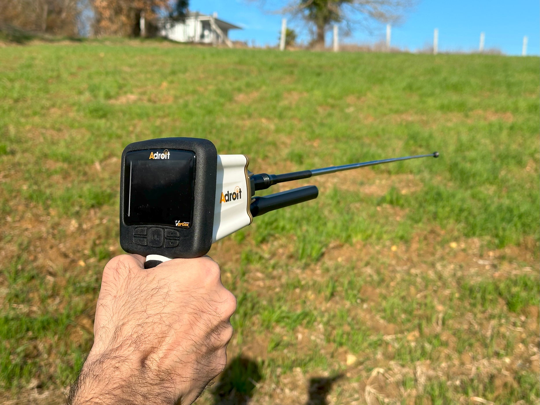Vertex Adroit Metal Detector — Detector Power