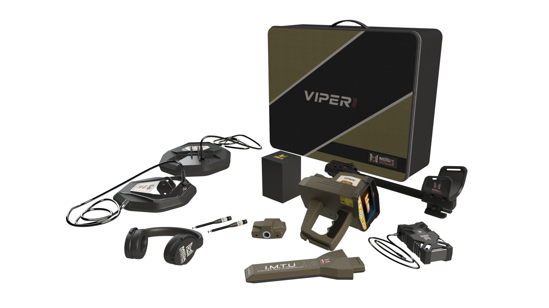 Mega Detection Viper Professional Metal Detector — Detector Power