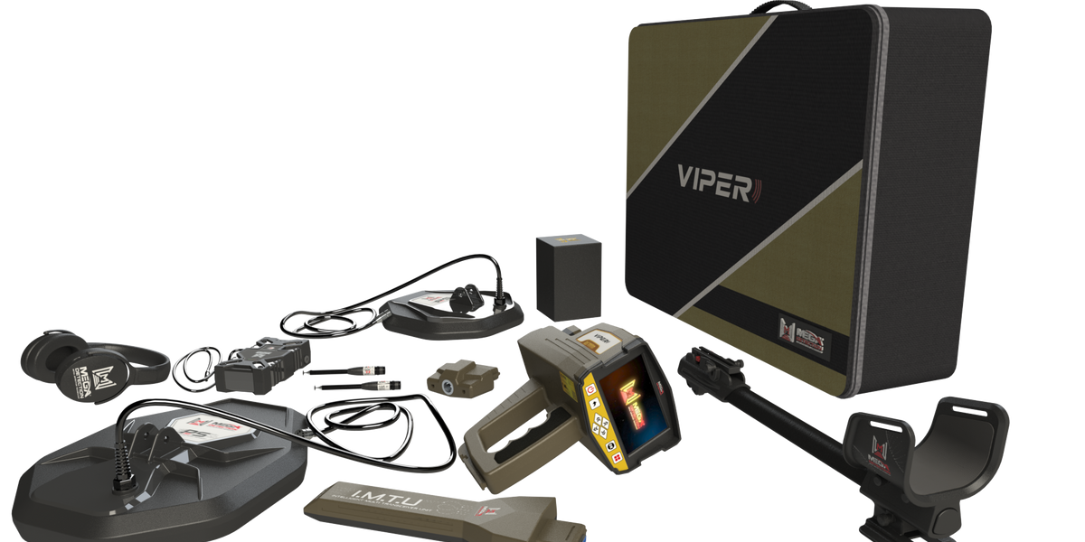 Mega Detection Viper Professional Metal Detector — Detector Power