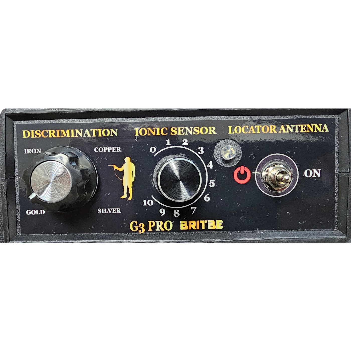 BRITBE G3 Pro Long Range Metal Detector — Detector Power