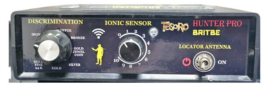 BRITBE Tesoro Hunter Long Range Metal Detector — Detector Power