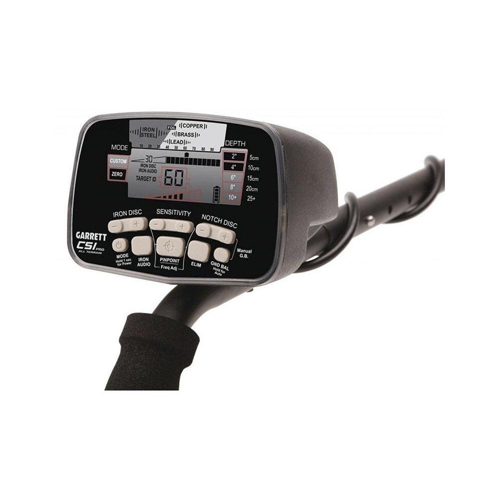 GARRETT AT CSI Metal Detector with DD PROformance 5x8" Search Coil, De ...