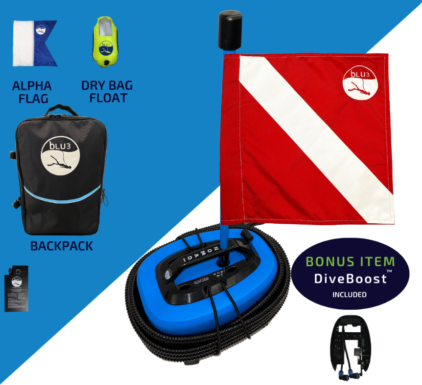 BLU3 Nomad Mini Dive System Basic with Backpack - 1 Battery — Detector ...