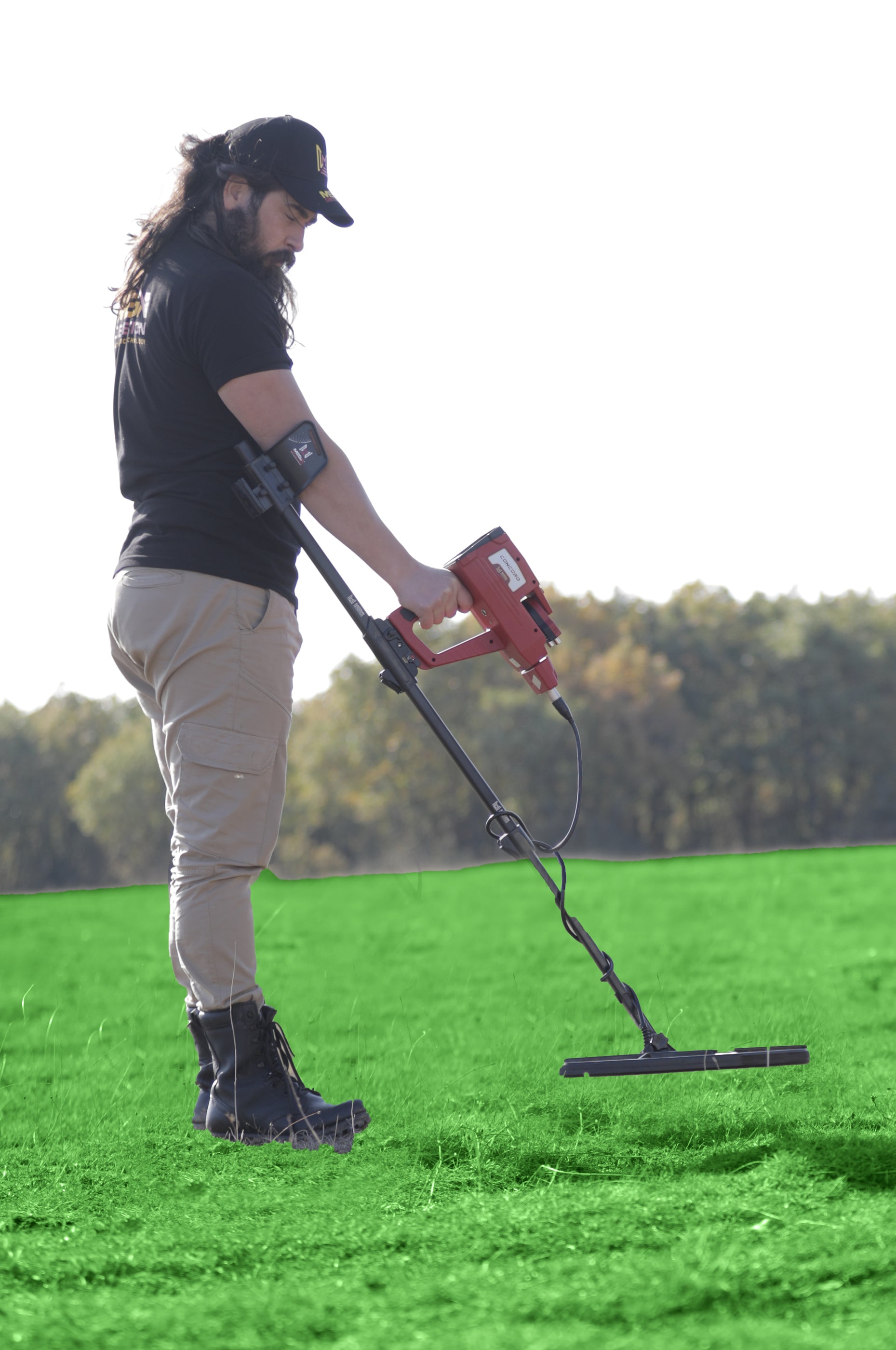 Mega Detection Concord Long Range Metal Detector — Detector Power