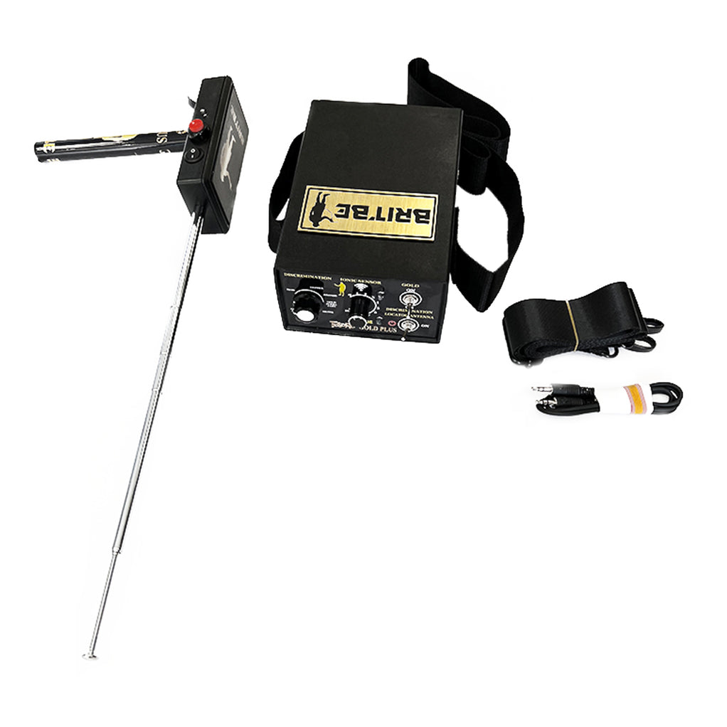 Britbe Tesoro Gold Plus Long Range Metal Detector — Detector Power