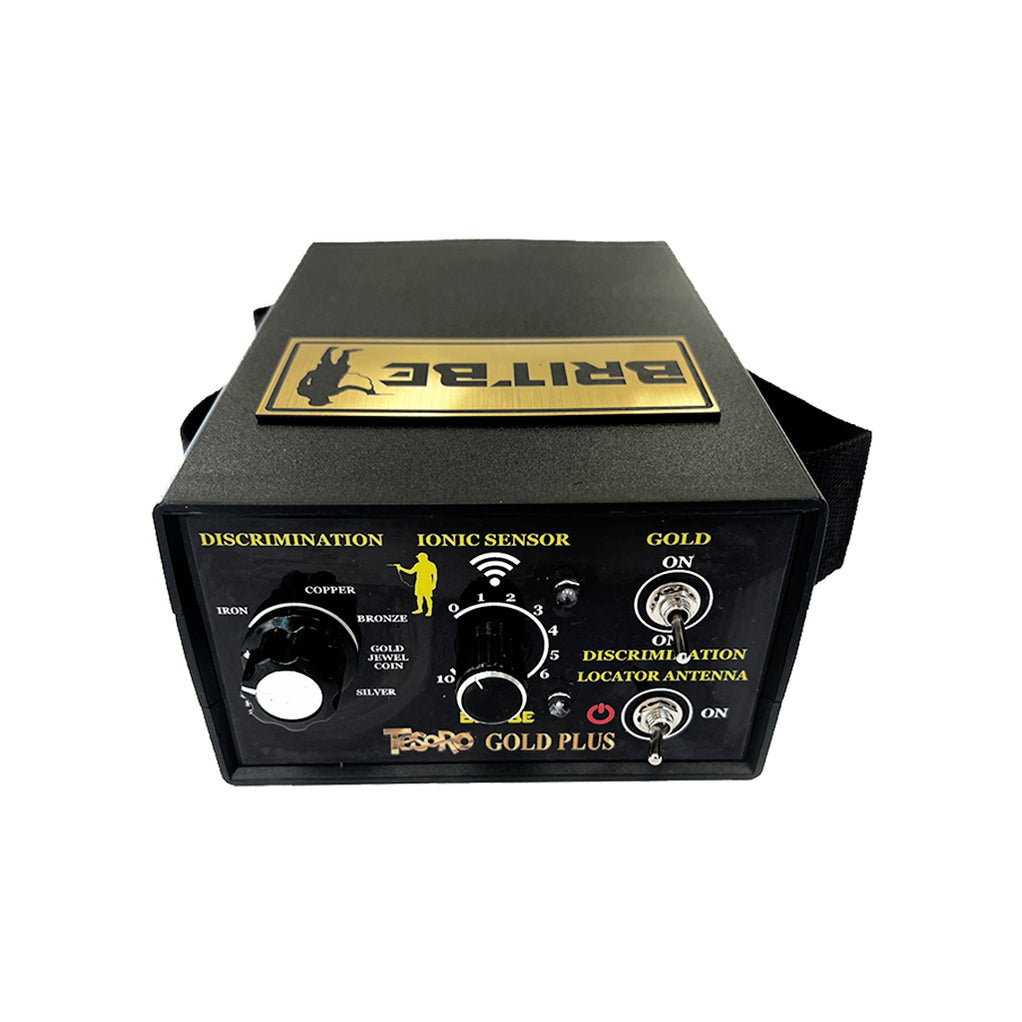 Britbe Tesoro Gold Plus Long Range Metal Detector — Detector Power