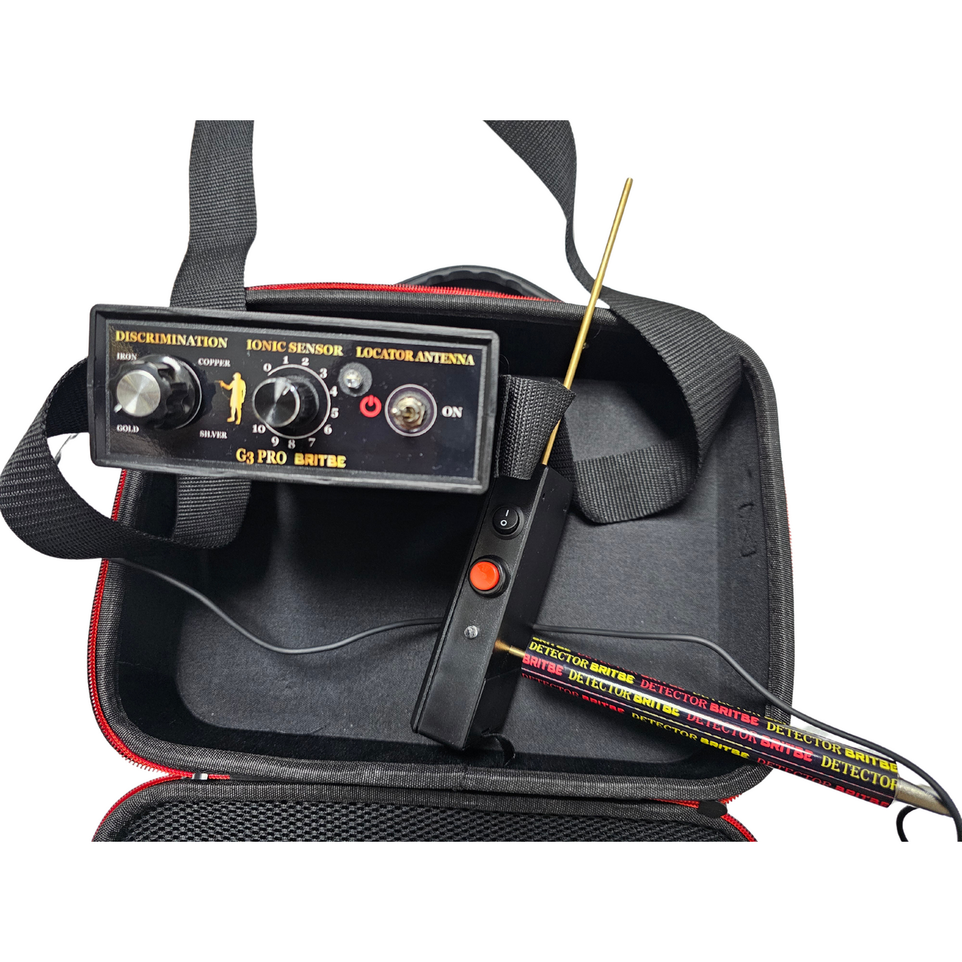 BRITBE G3 Pro Long Range Metal Detector — Detector Power