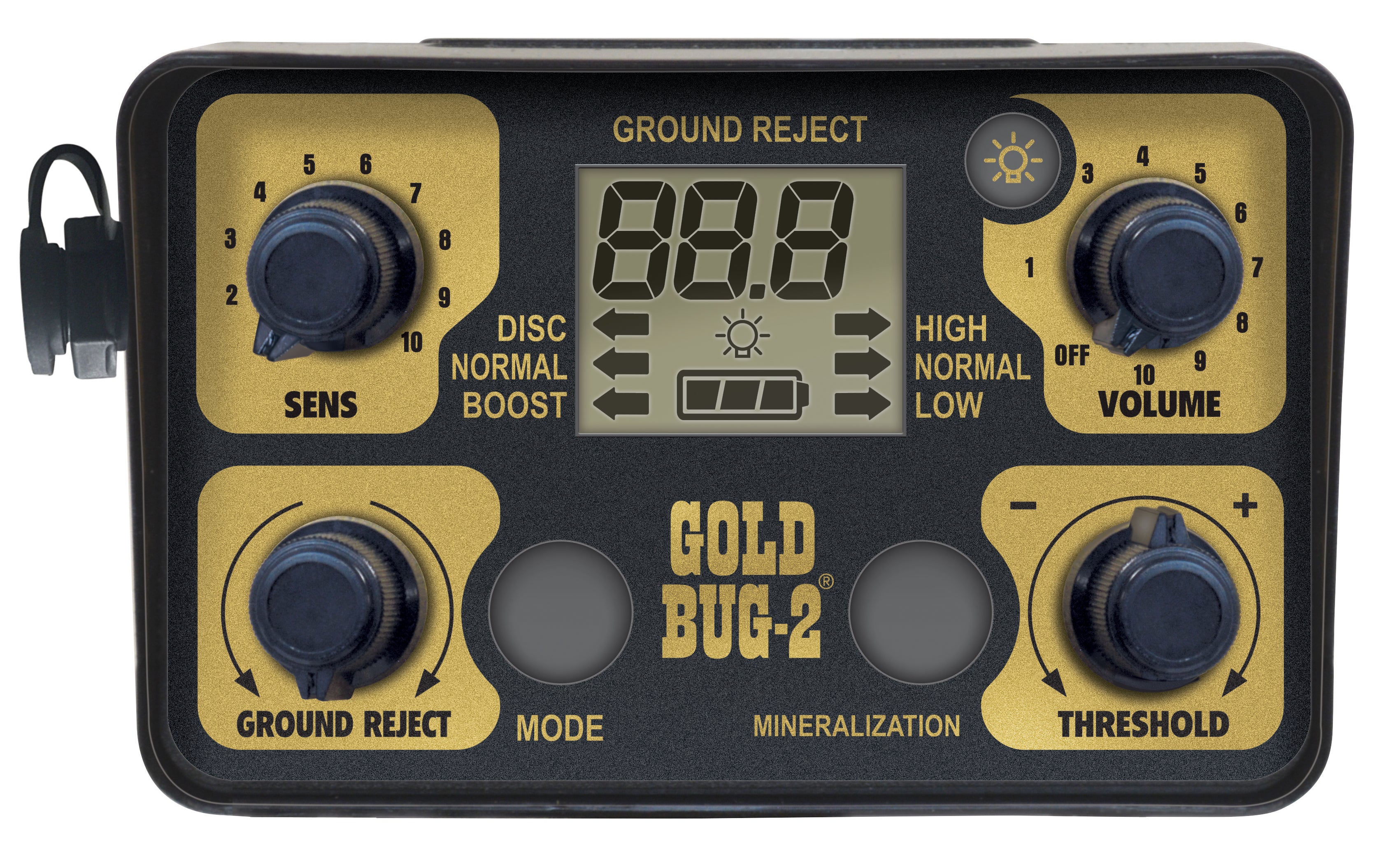 Fisher Labs Gold Bug 2 Metal Detector with 10 1/2" Search Coil ...