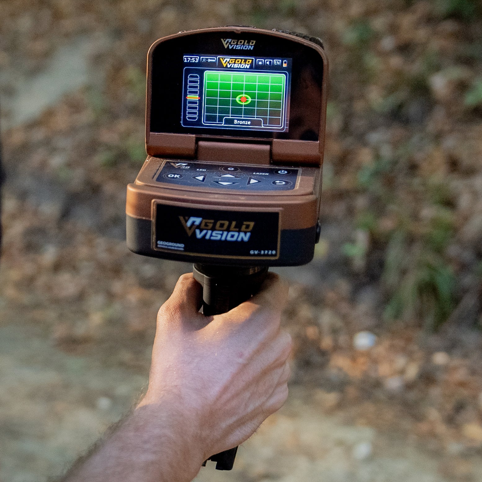 Geoground Gold Vision Long Range Metal Detector — Detector Power