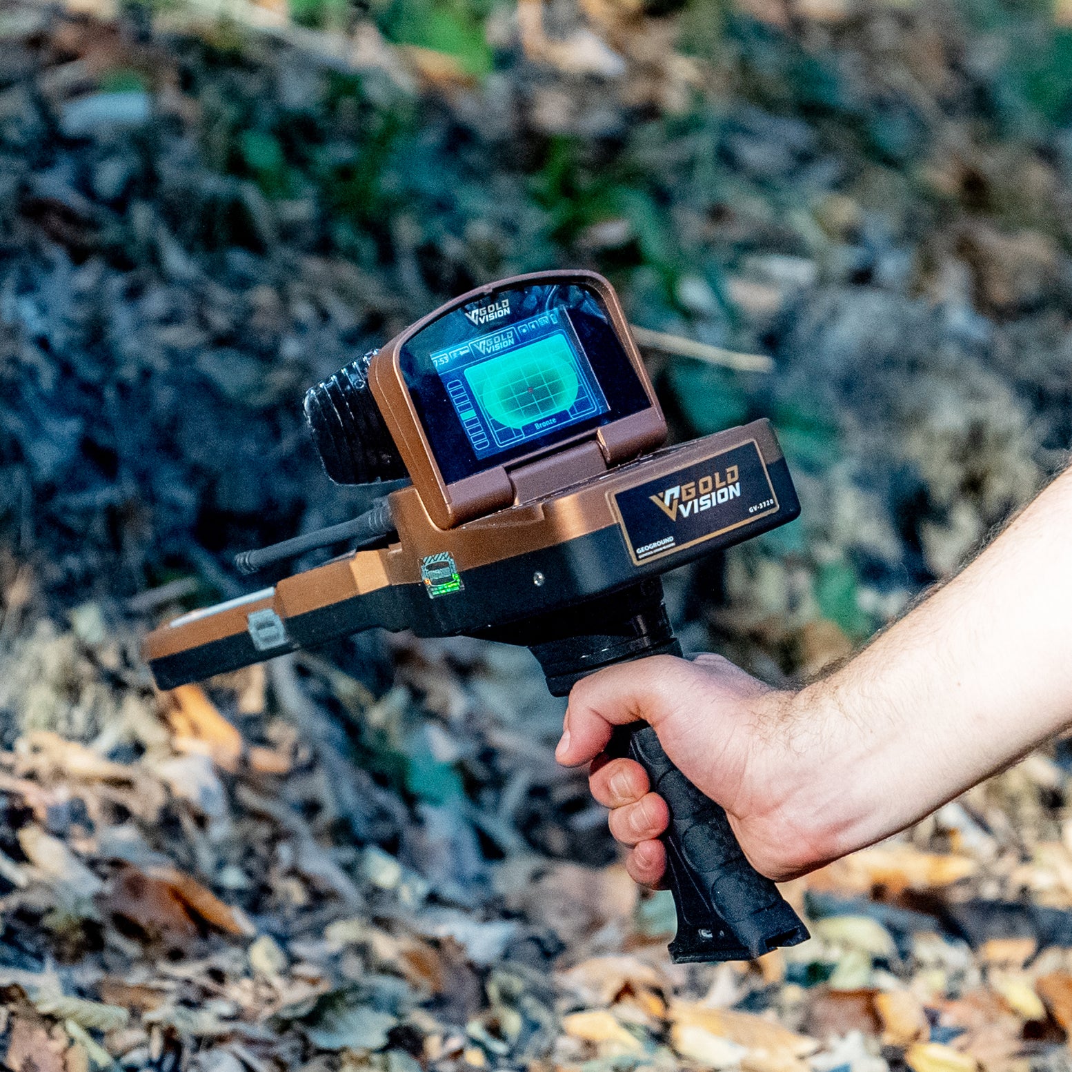 Geoground Gold Vision Long Range Metal Detector — Detector Power