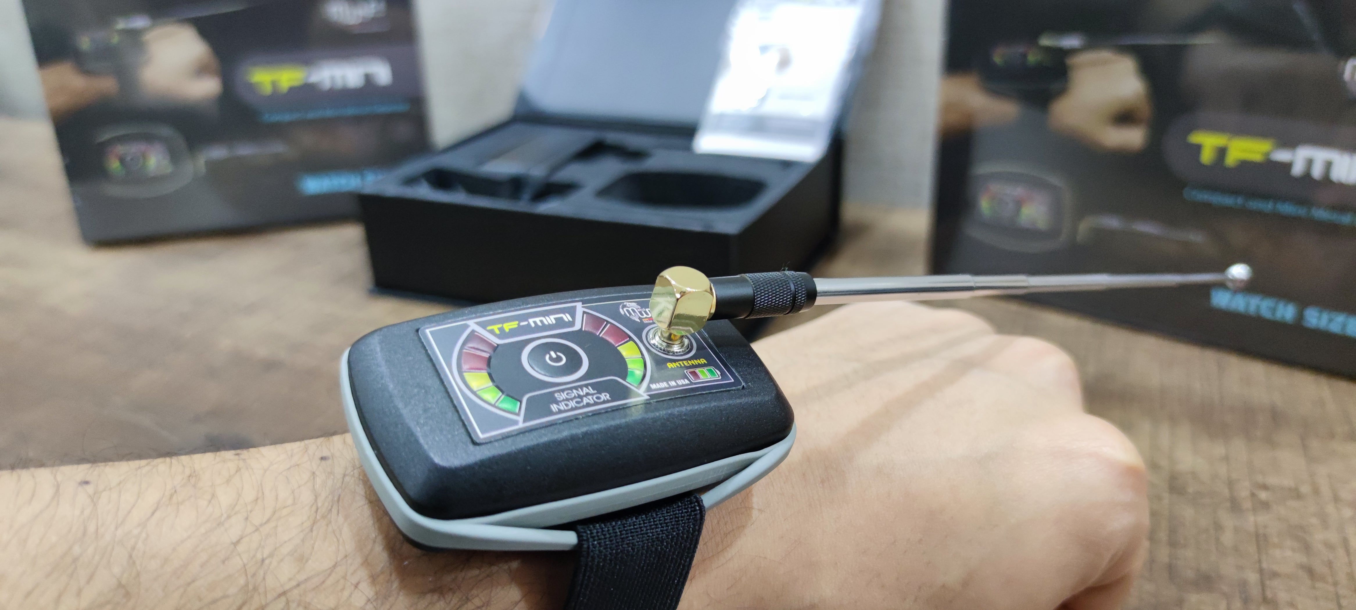 MWF TF-MINI Metal & Treasures Detector — Detector Power