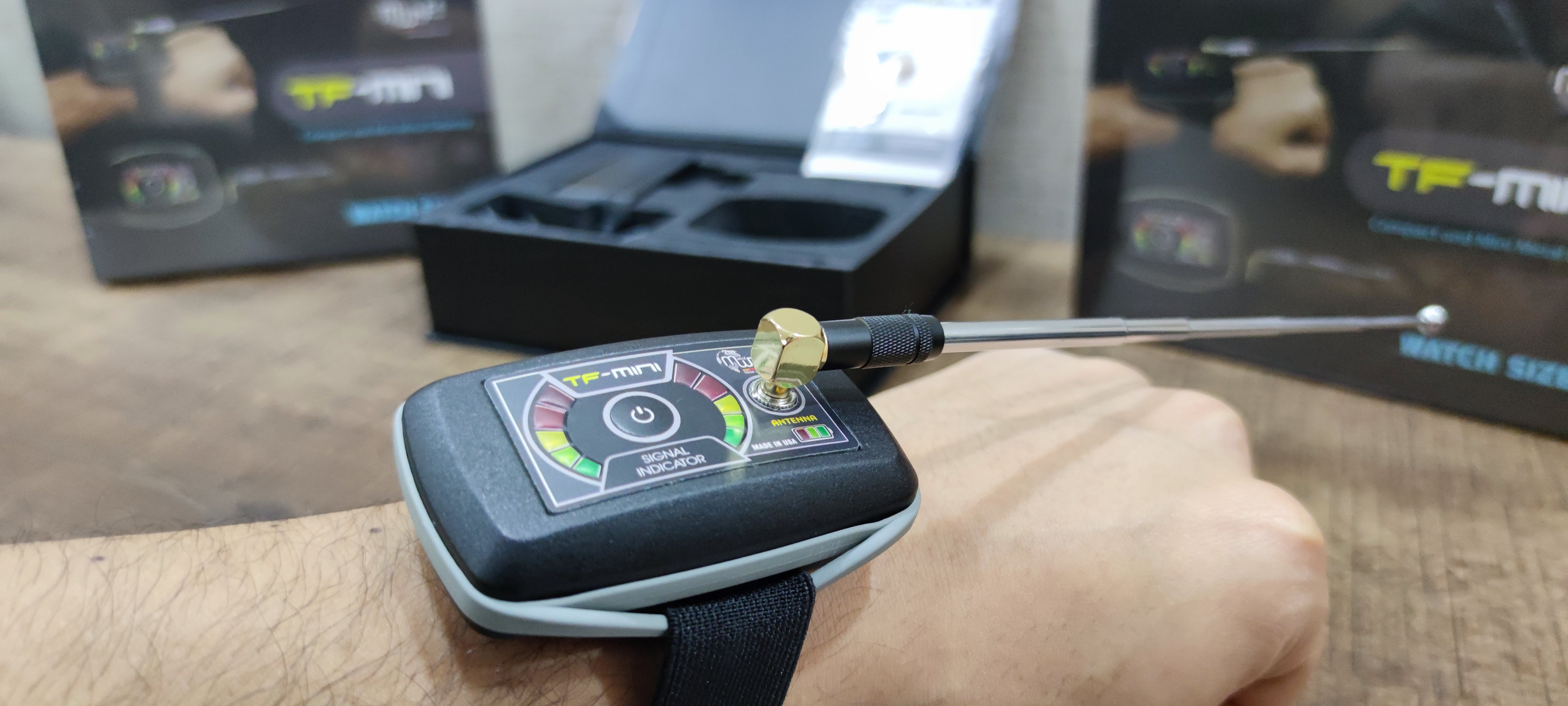 MWF TF-MINI Metal & Treasures Detector — Detector Power