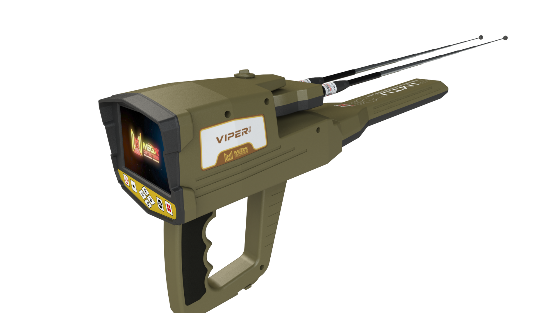 Mega Detection Viper Professional Metal Detector — Detector Power