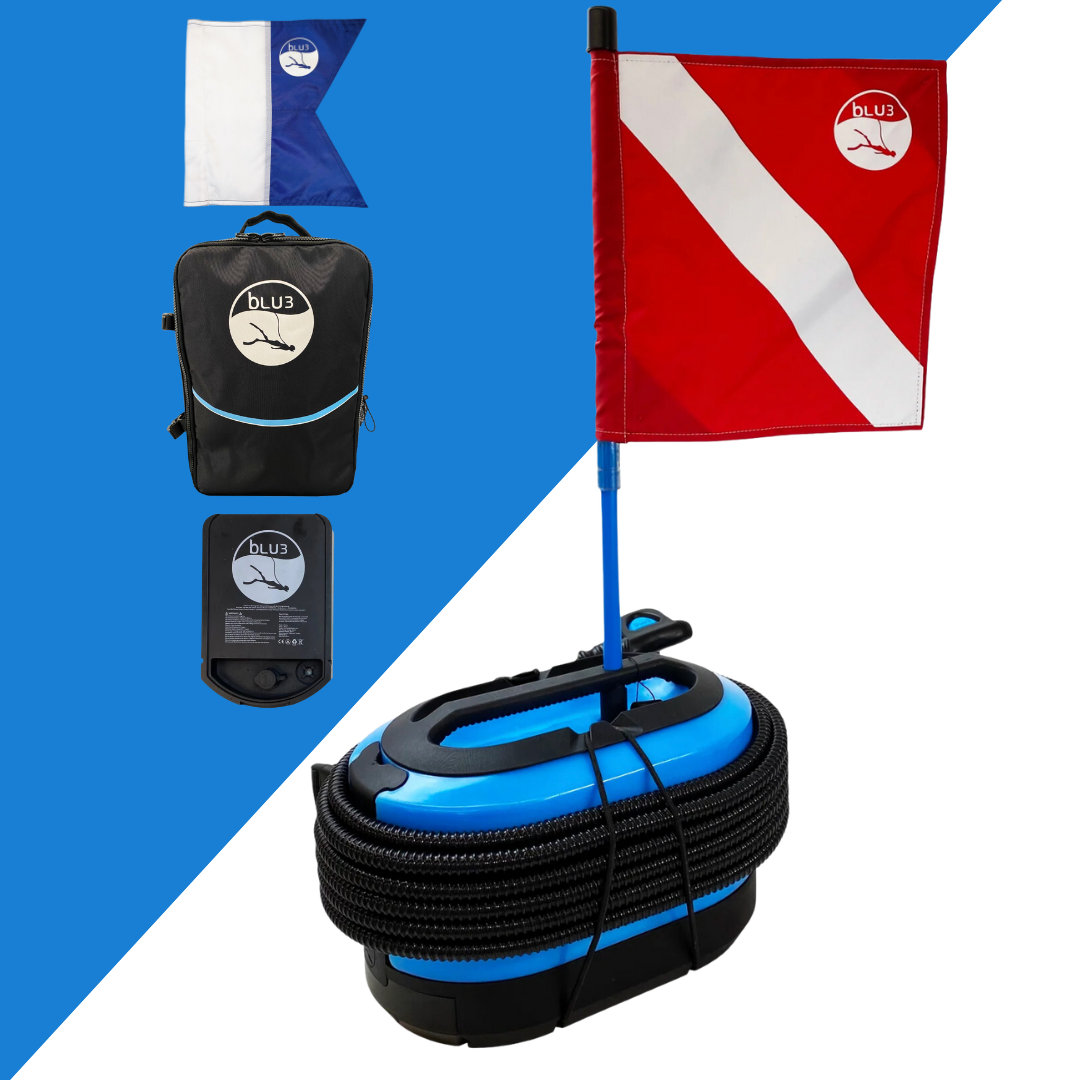 BLU3 Nomad Dive System Basic with Backpack - 1 Battery — Detector Power