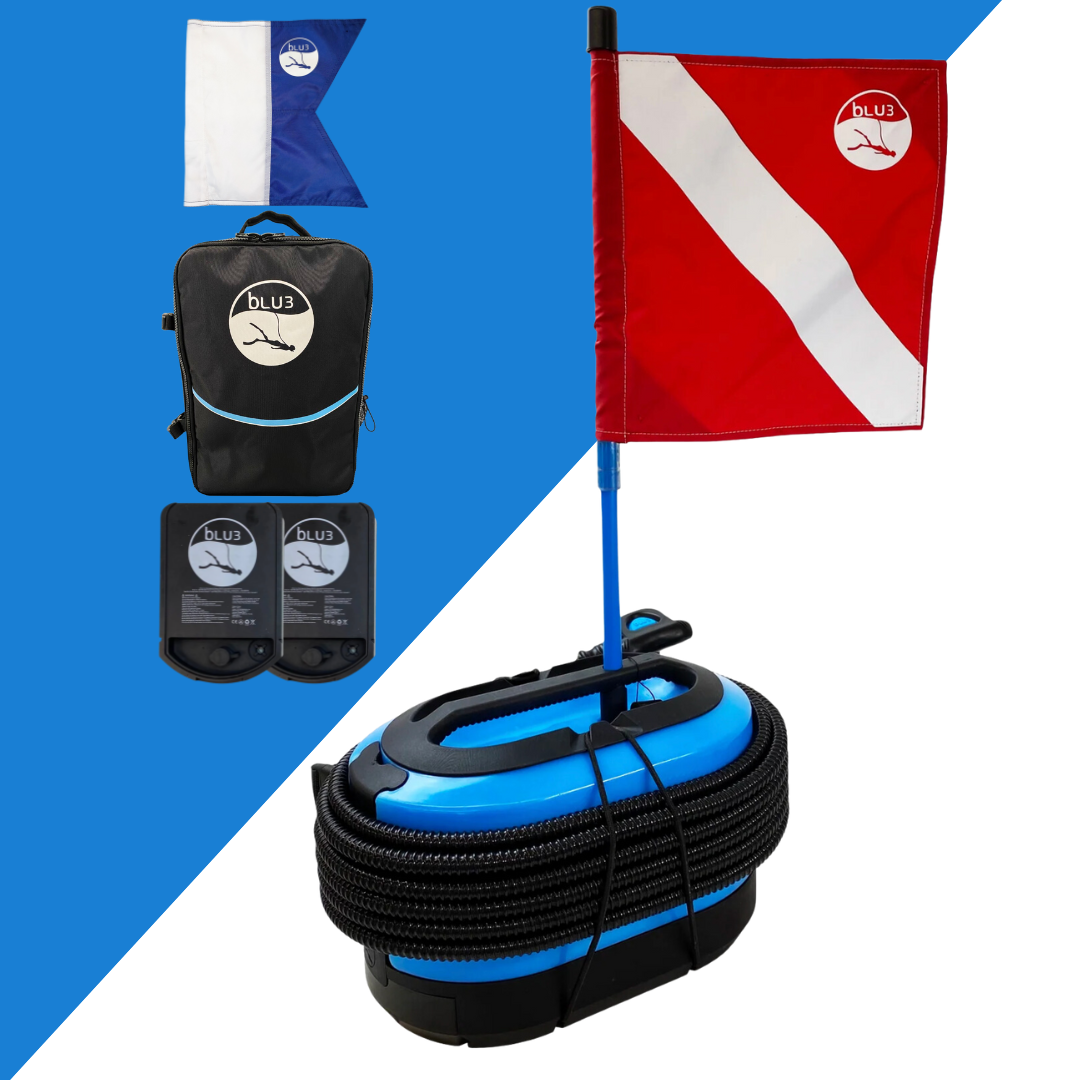 BLU3 Nomad Dive System Pro with Backpack - 2 Batteries — Detector Power