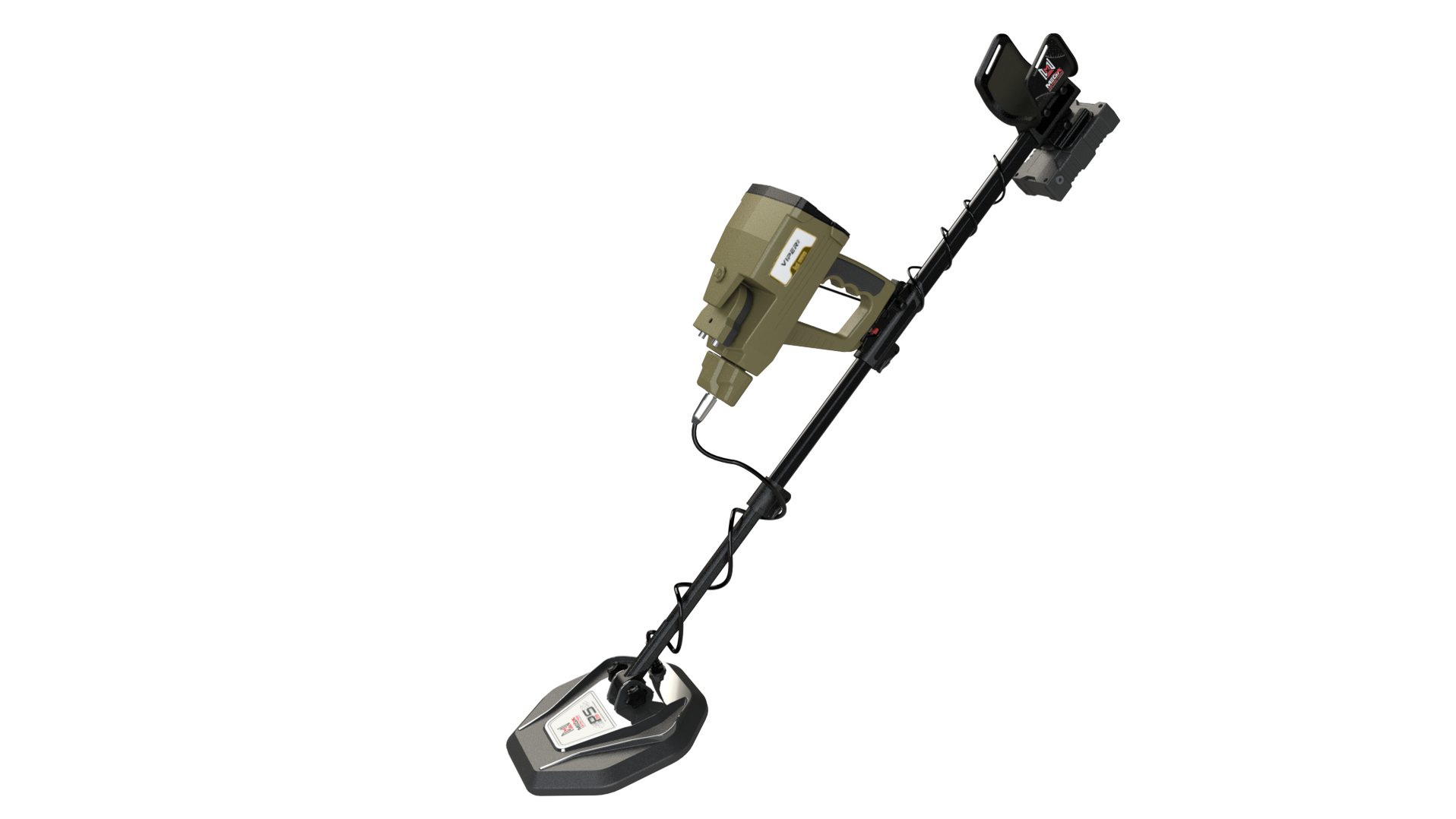 Mega Detection Viper Professional Metal Detector — Detector Power