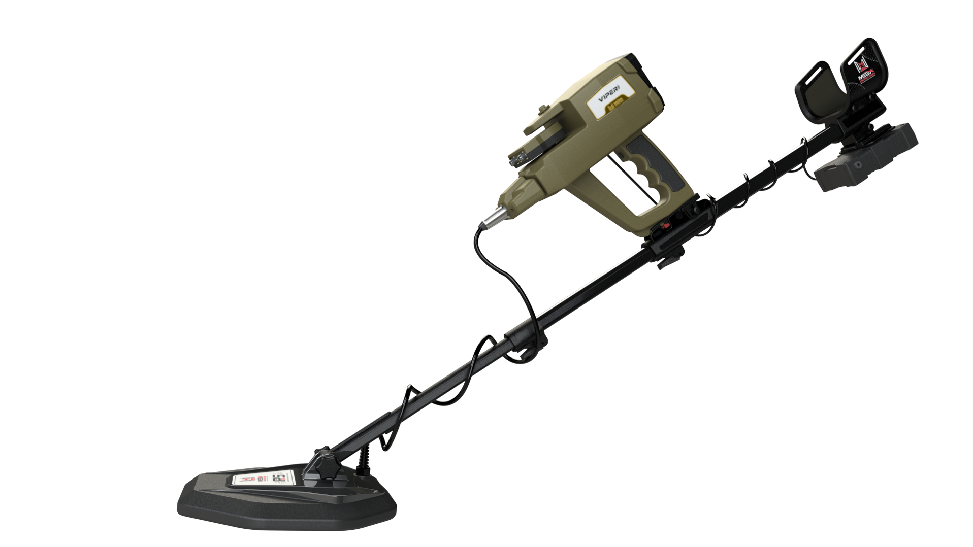 Mega Detection Viper Professional Metal Detector — Detector Power