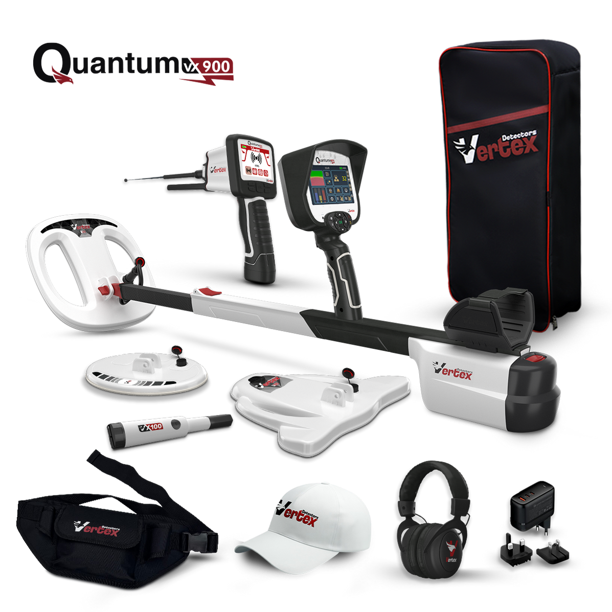 Vertex Quantum VX900 Metal Detector — Detector Power