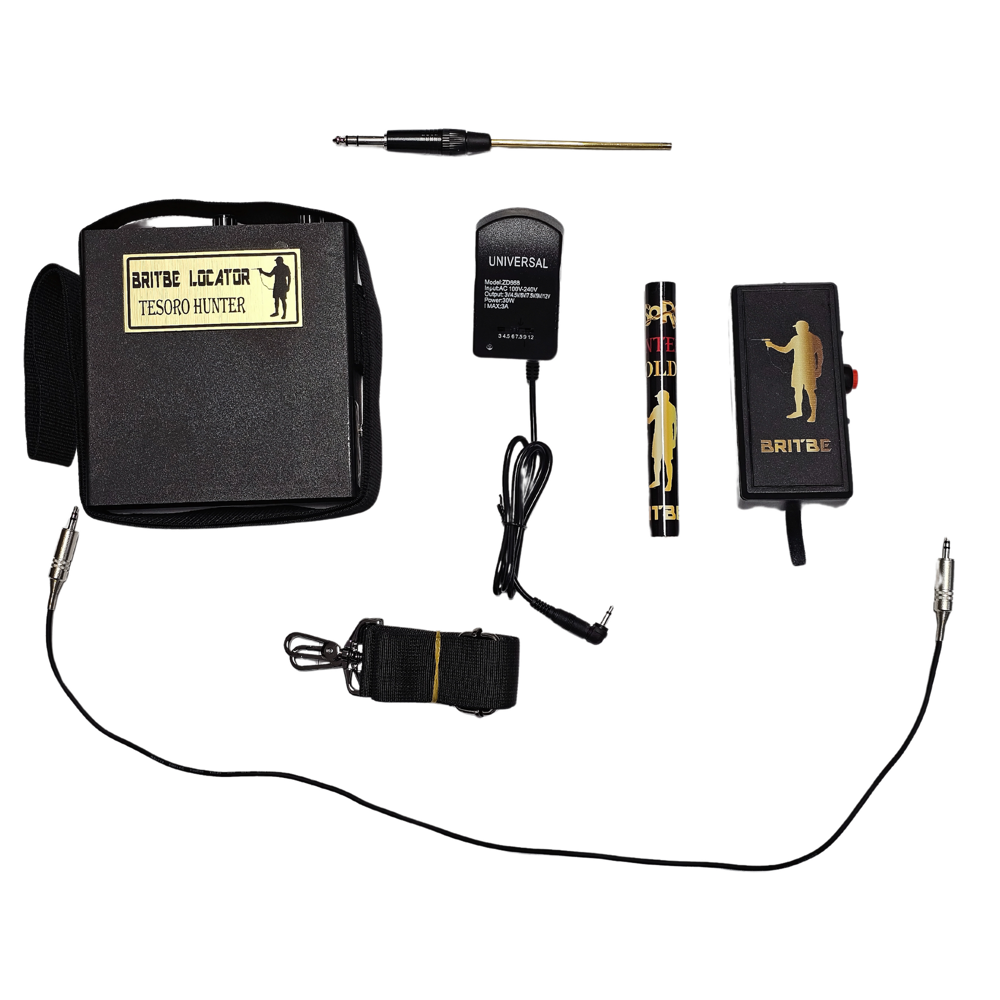 BRITBE Tesoro Hunter Long Range Metal Detector — Detector Power