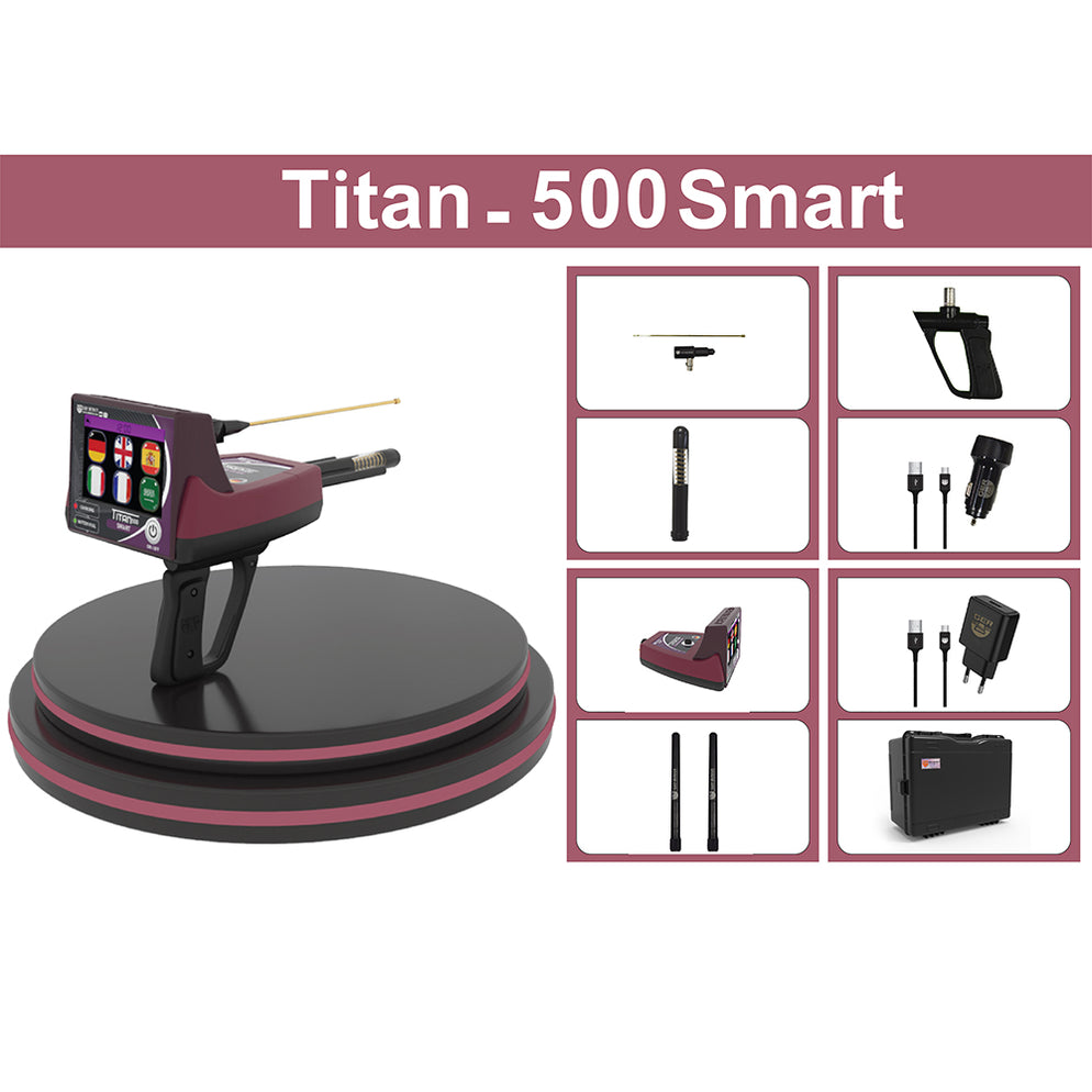 GER Detect Titan 500 Smart Long Range Diamond Detector — Detector Power