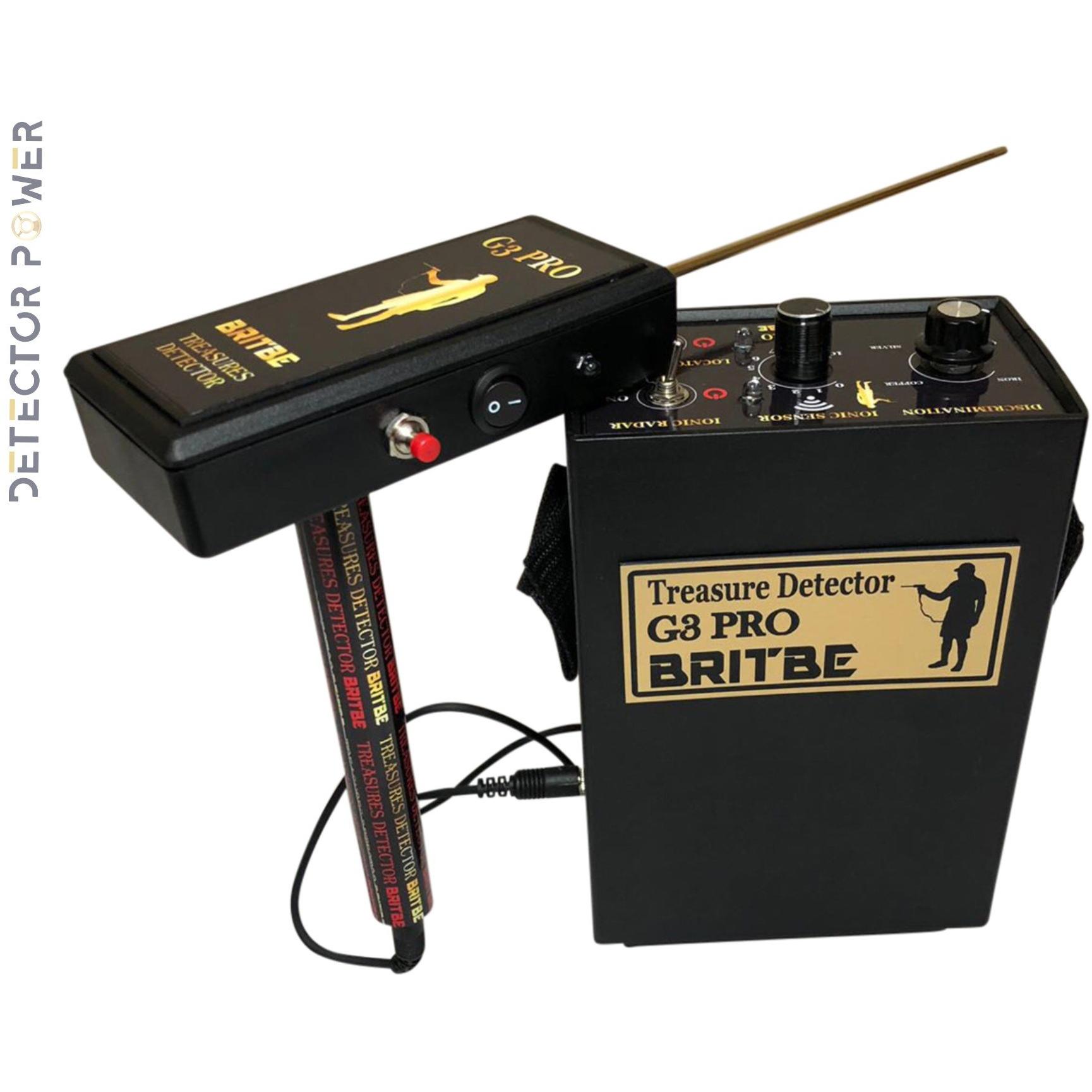 BRITBE G3 Pro Long Range Metal Detector — Detector Power