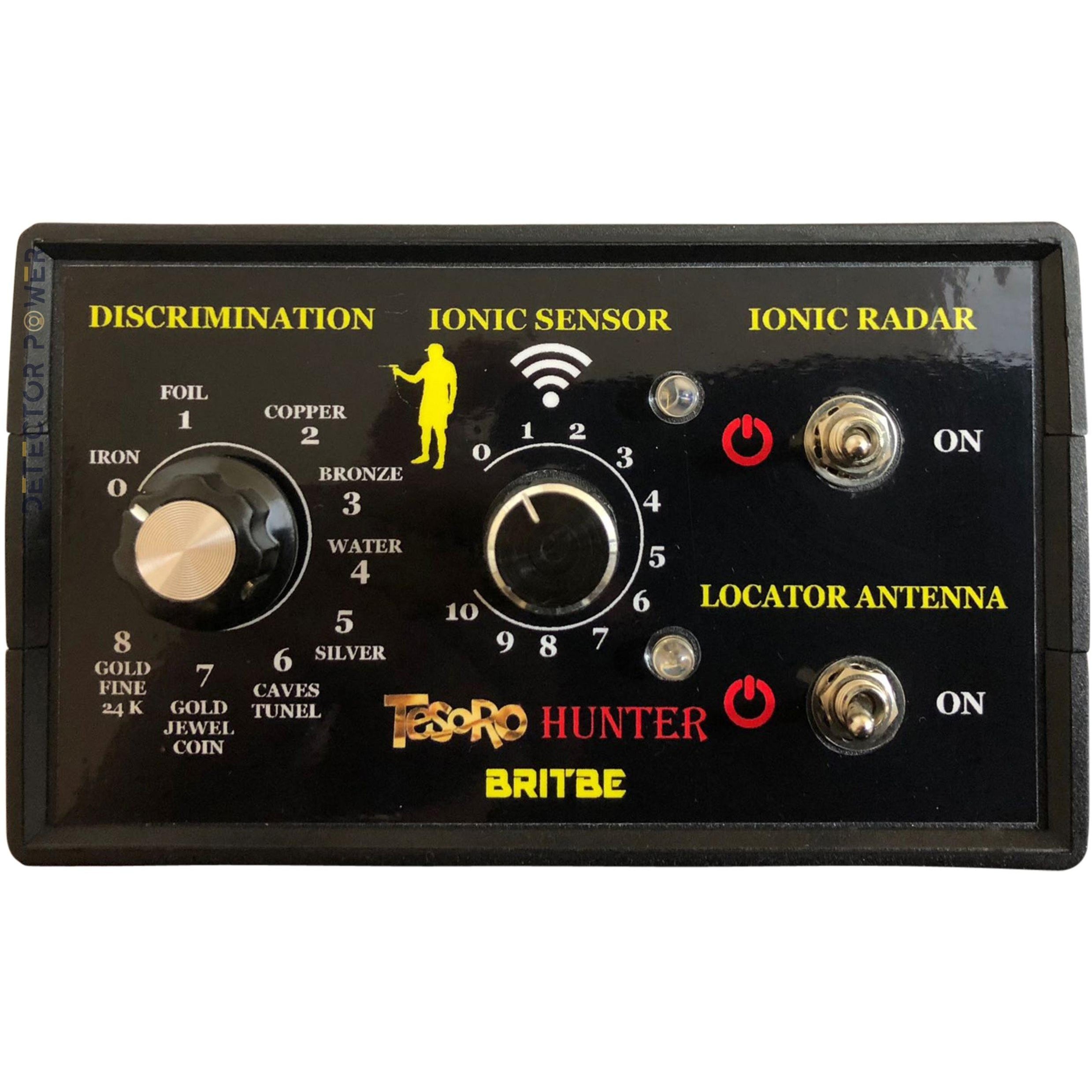 BRITBE Tesoro Hunter Long Range Metal Detector — Detector Power