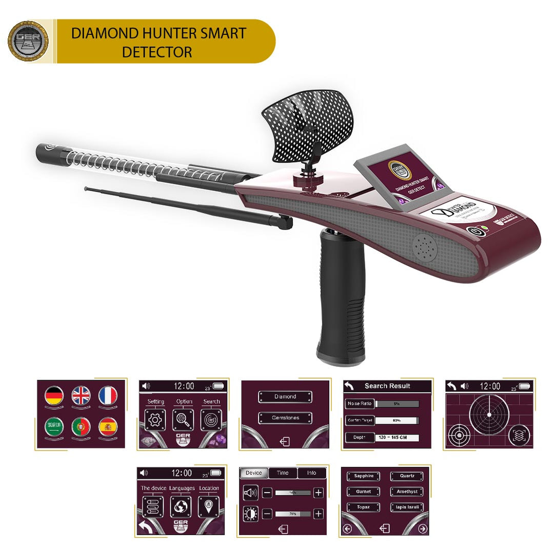 GER Detect Diamond Hunter Smart Long Range Detector — Detector Power