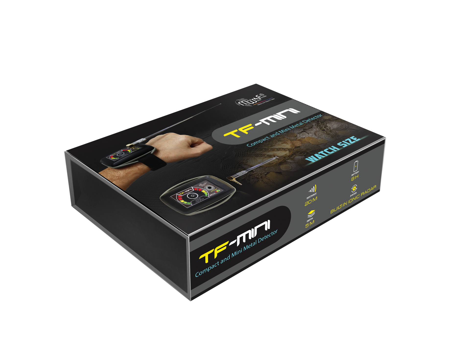 MWF TF-MINI Metal & Treasures Detector — Detector Power