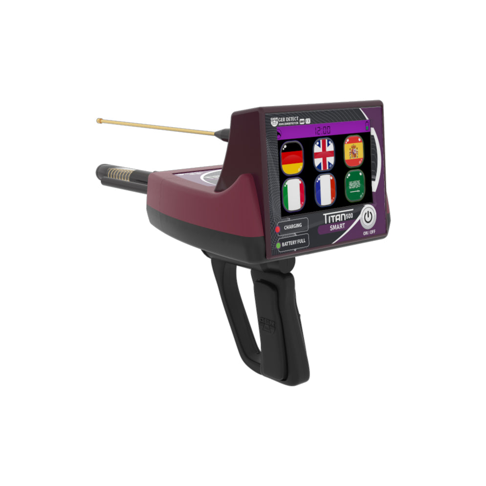 GER Detect Titan 500 Smart Long Range Diamond Detector — Detector Power