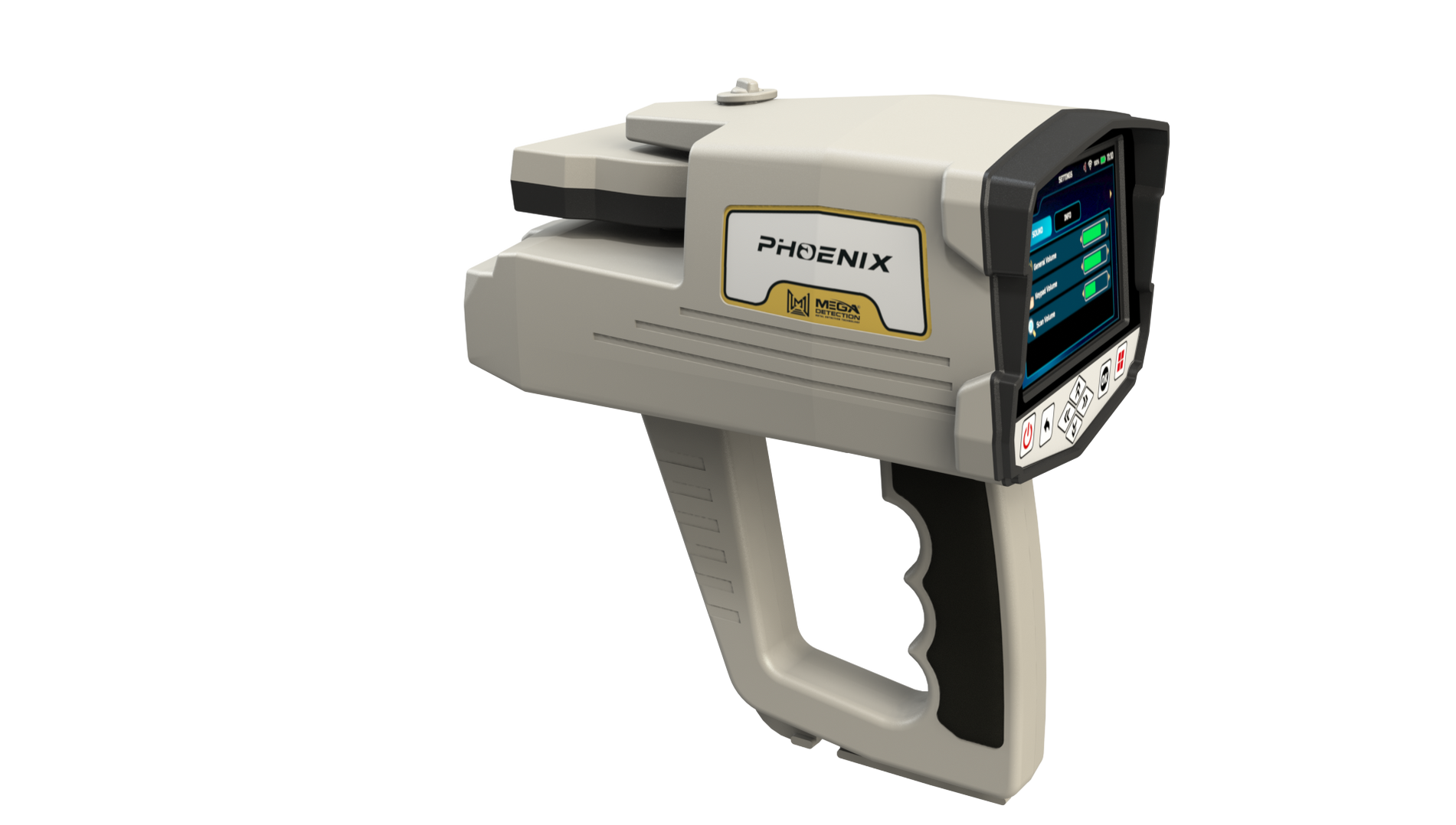 Mega Detection Phoenix 3D Ground Scanner Professional Metal Detector ...
