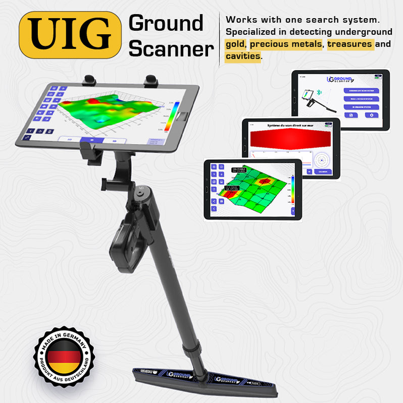 GER Detect UIG Ground Scanner Metal Detector — Detector Power