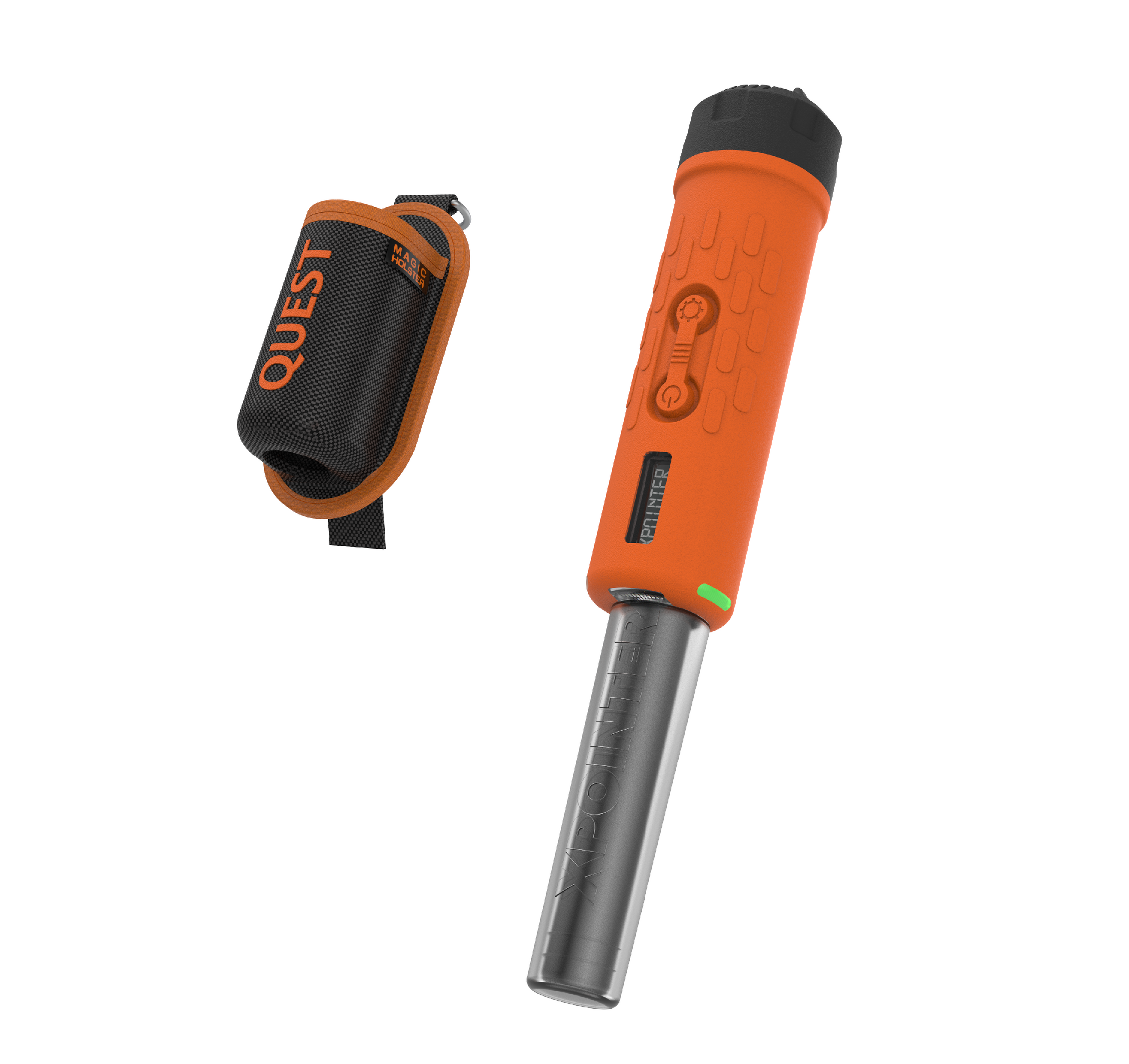 QUEST Xpointer Max Waterproof Pinpointer Metal Detector — Detector Power